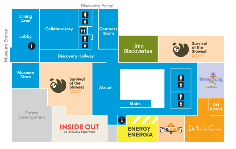 Museum Floor Plan | The Discovery