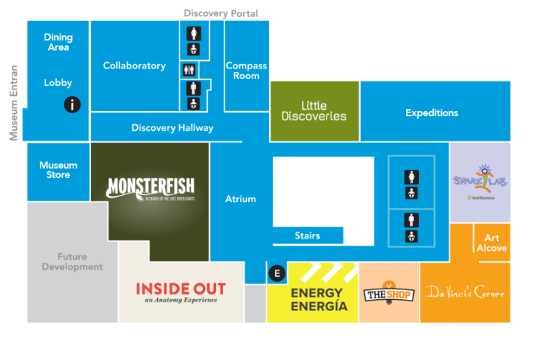 Museum Floor Plan | The Discovery